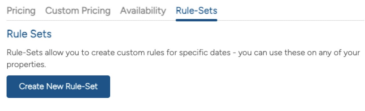 A Guide To Rule-Sets